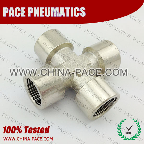 Female Equal Cross Threaded Fittings, Brass Pipe Fittings, Brass Hose ...